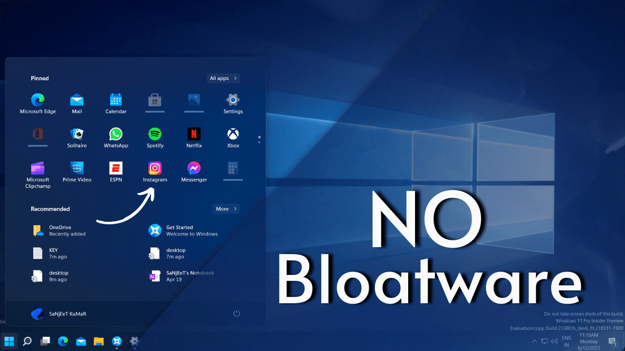 Ultimate Guide Install Windows 11 Without Bloatware Apps Step By Step 2024